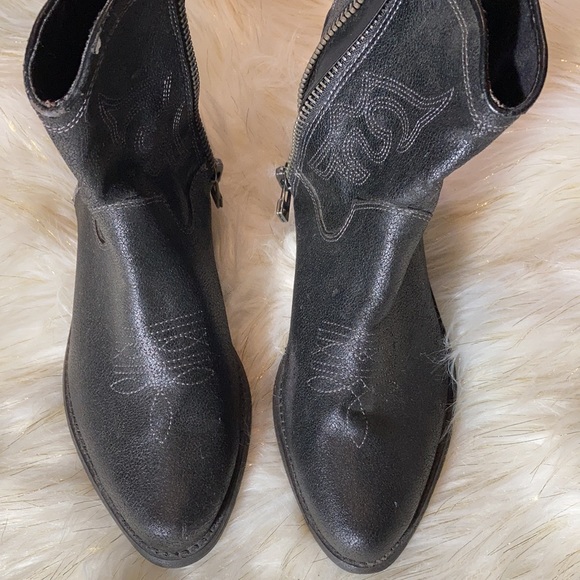 Yellow Box | Shoes | Yellow Box Heather Cowgirl Boots | Poshmark